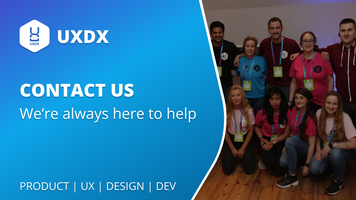 Contact us | UXDX